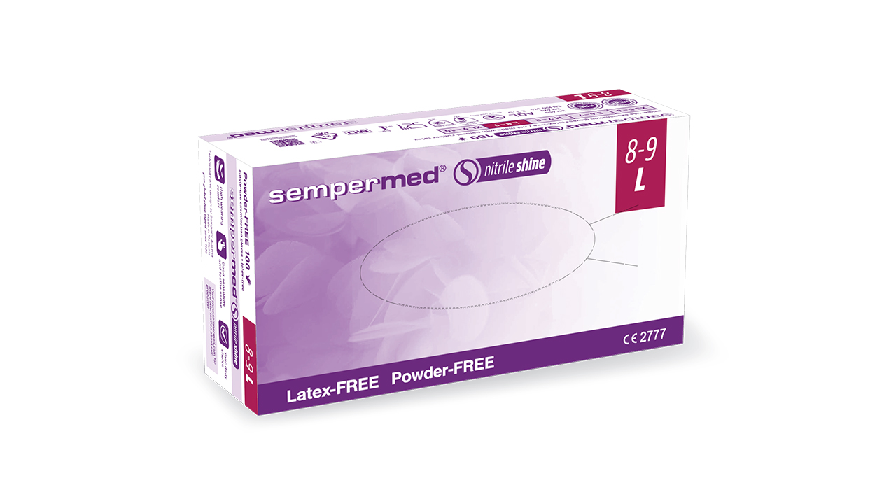 sempermed® nitrile shine | Sempermed Gloves