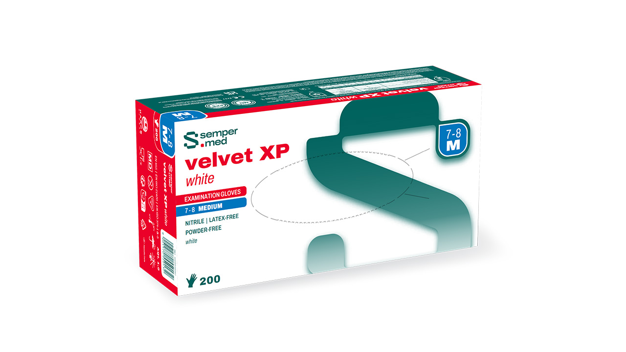 sempermed® velvet XP white | Sempermed Gloves