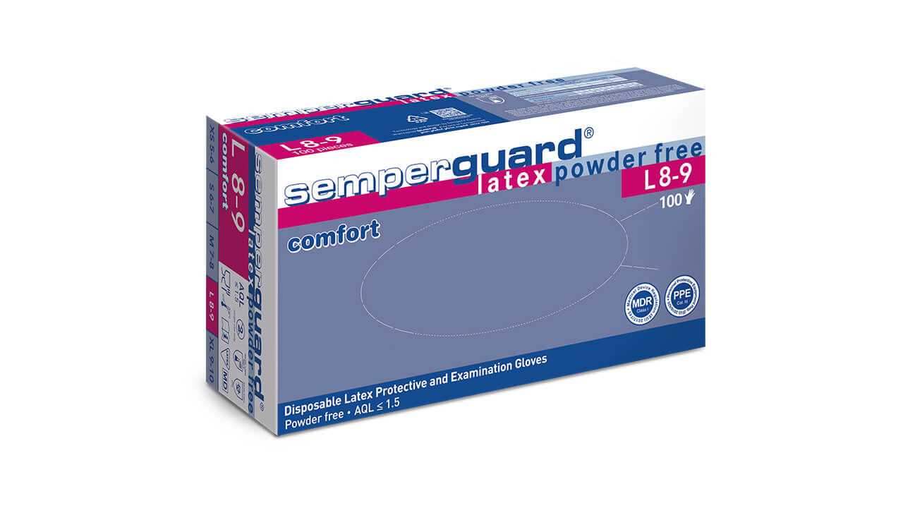 semperguard® latex comfort | Sempermed Gloves