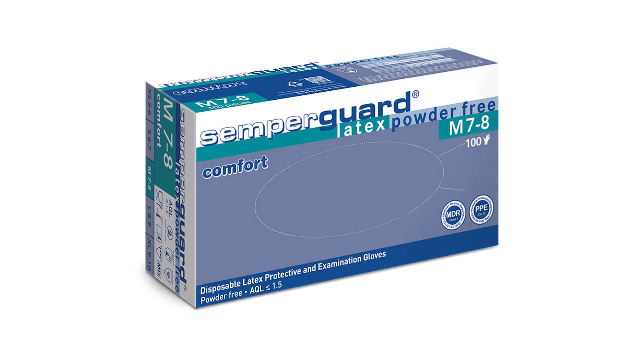 semperguard® latex comfort | Sempermed Gloves