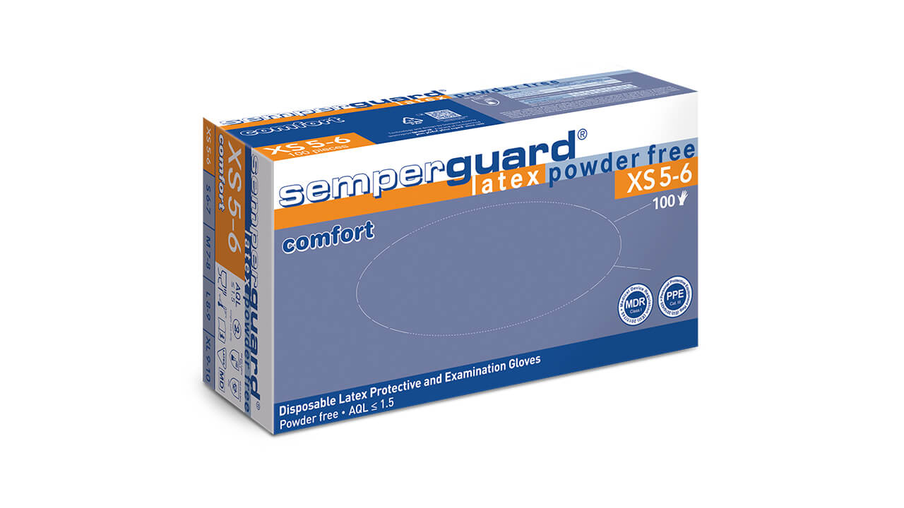 semperguard® latex comfort | Sempermed Gloves
